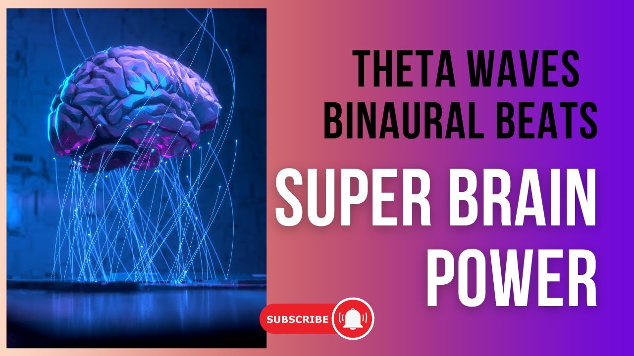 SUPER BRAIN POWER | Theta Power Nap Music - Increase Energy - Productivity & Memory | Binaural ...