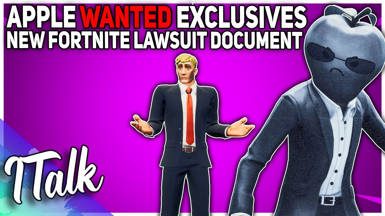 Apple WANTED Exclusive Skins 😭 (Fortnite Battle Royale) - YouTube