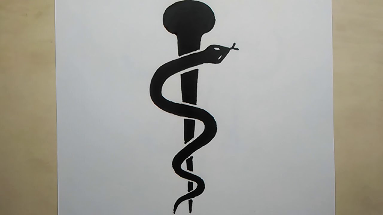 How To Draw Zodiac Signs Ophiuchus Snake ⛎ Your Symbol Skin Hand Drawn ...