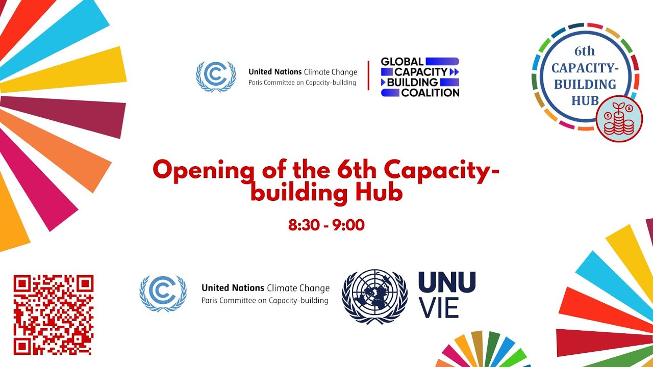 Opening of the 6th Capacity-building Hub - YouTube