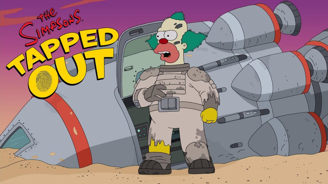 The Simpsons Tapped Out: Unlocking the Sands of Space Spaceship 🚀 - YouTube