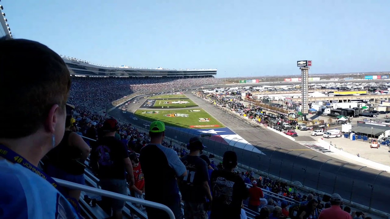 Landon Cassill slide from the stands - YouTube