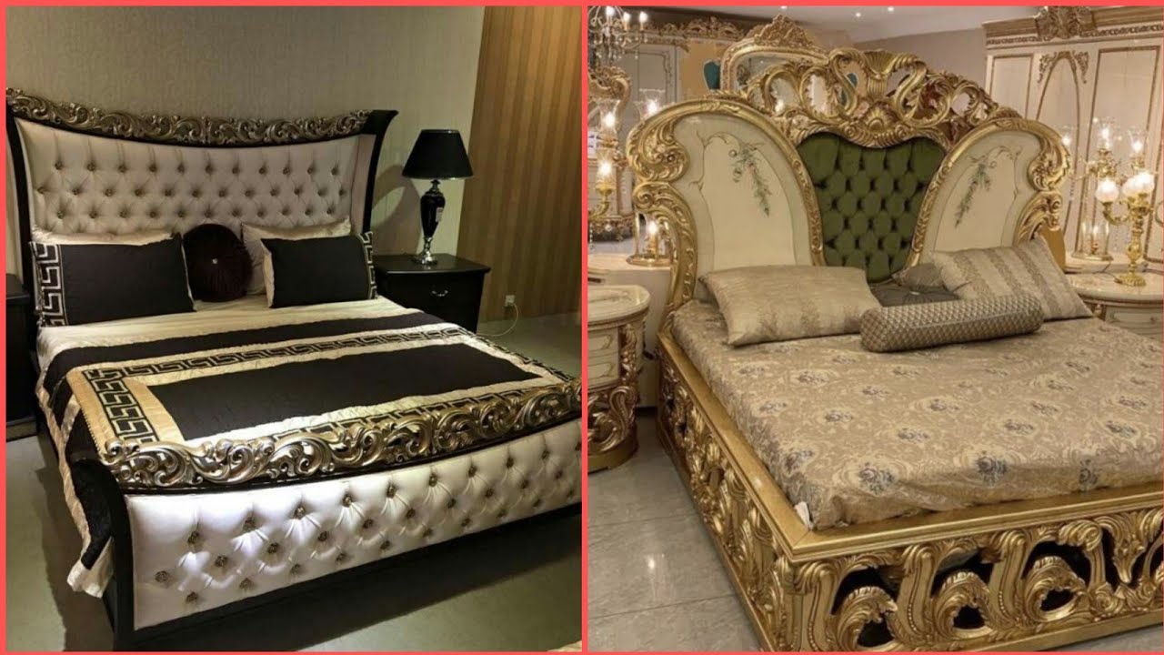 Top 40 bridal bed designs | latest bridal furniture designs - YouTube