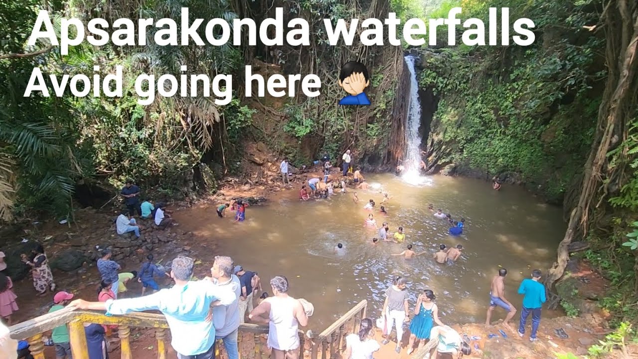 Apsarakonda falls | honnavara | eco beach - YouTube
