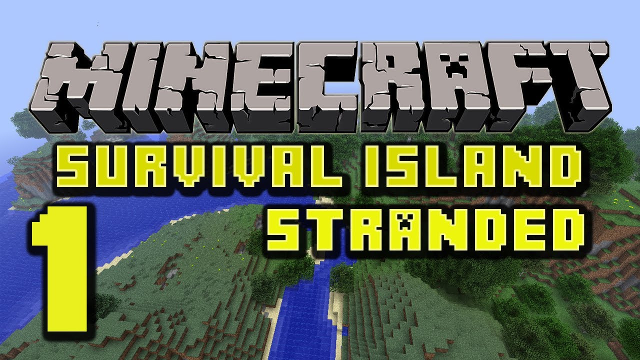 Minecraft - Survival Island Stranded #1 - YouTube