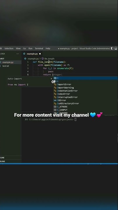 Lines count in text file #developer #programming #python #pythonprogramming #codes - YouTube
