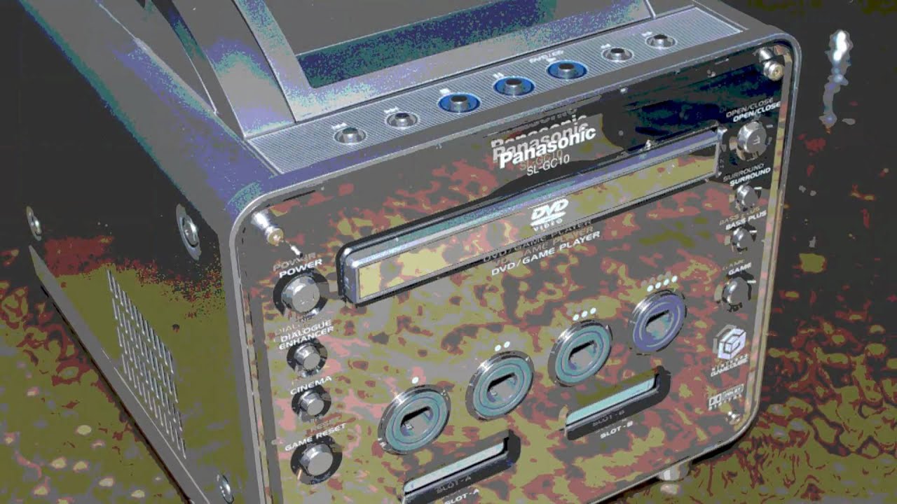 Nintendo GameCube Panasonic Q (SL-GC10) =Photo Slideshow= - YouTube