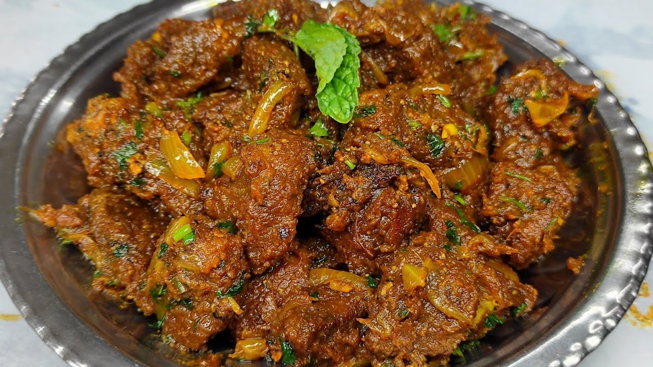 Bakra Eid Special mutton tawa fry 😋 - YouTube