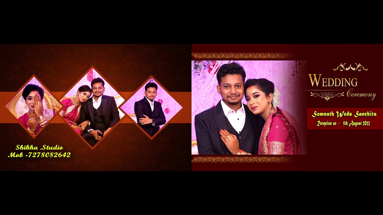 Bengali Wedding // Somnath Weds Sanchita // Bodhu Boron // Reception ...