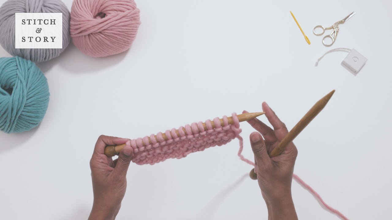 HOW TO KNIT SHORT ROWS - KNITTING TUTORIAL - YouTube