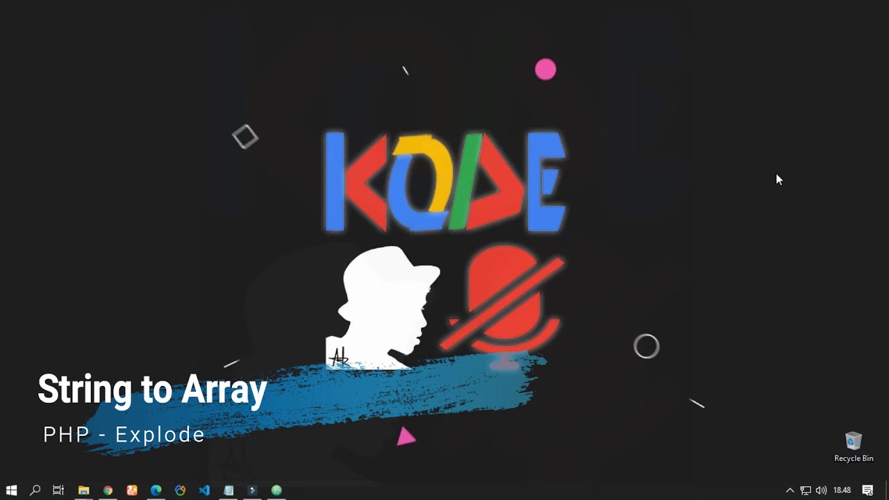 Cara Mengubah Kata Kata String Menjadi Array Di PHP explode String Cara Mengubah Kata Kata String Menjadi Array Di PHP explode String