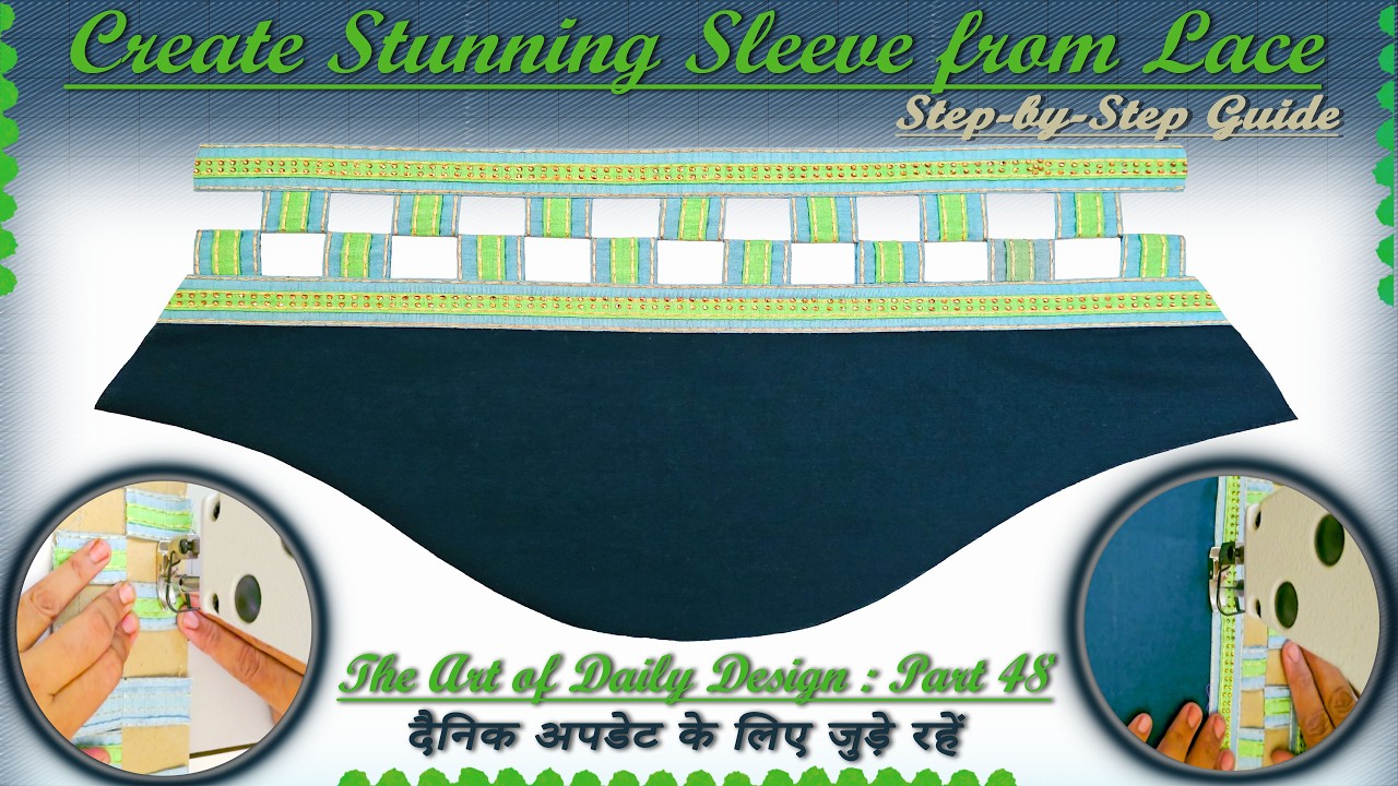 Sleeves Magic: Part 48 | Create Stunning Sleeve with Simple Techniques ...