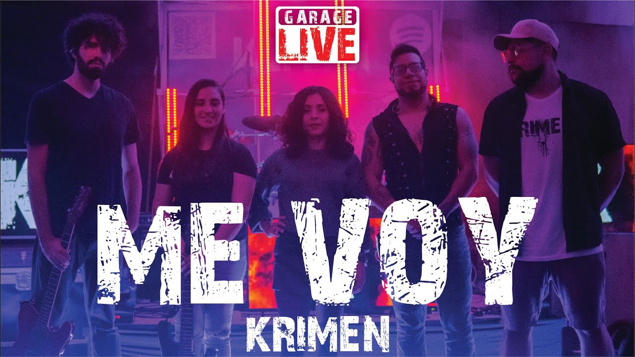 KRIMEN | Me Voy - Garage Live - YouTube