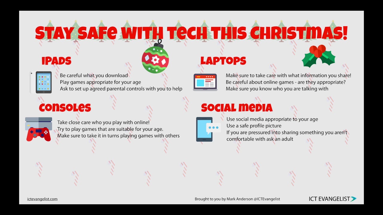 Stay safe with tech this Christmas - YouTube