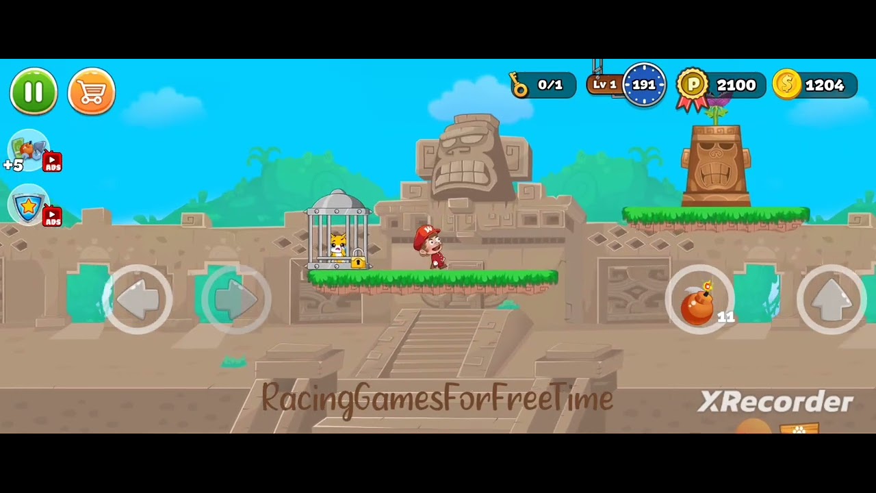 Super Win: Adventure Jungle - Resque Challenge Level 1 gameplay action ...