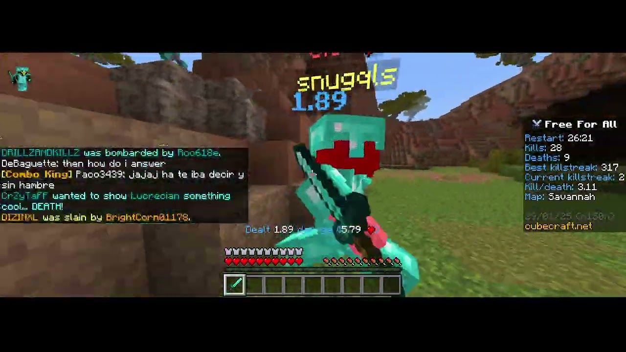 Minecraft servers gameplay 65, fighting and fighting. - YouTube