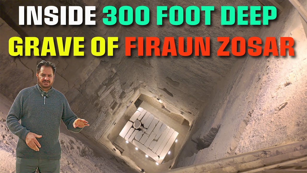:"Unearthed Legends: Inside Firaun Zosar's 300-Foot Deep Grave" - YouTube