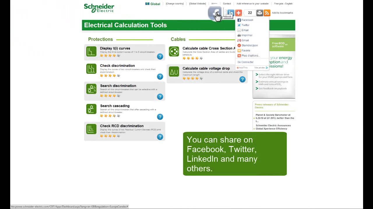Electrical Calculation Tools 1 General Overview - YouTube