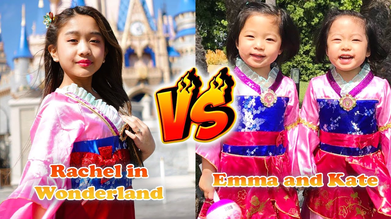Emma and Kate Kaji VS Rachel in Wonderland Transformation 👑 From Baby ...