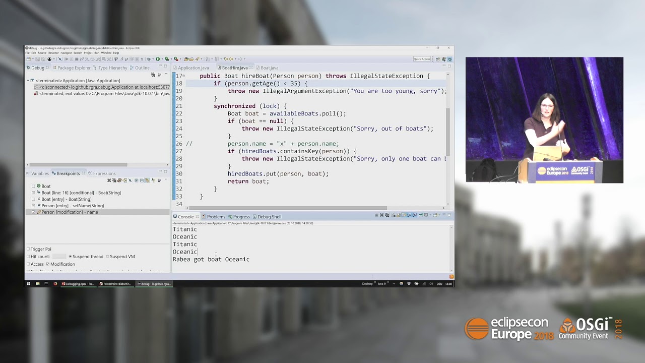 Smarter debugging in the IDE | EclipseCon Europe 2018 - YouTube