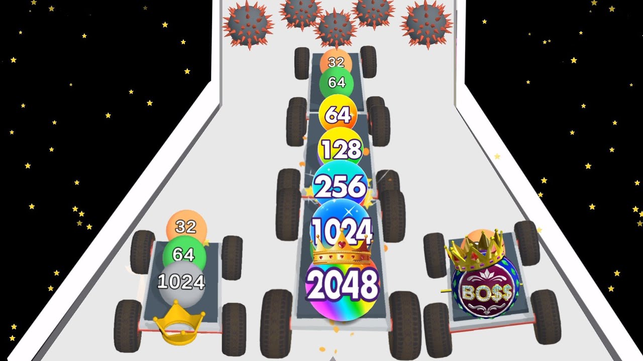 Racer 2048 - 2048 race gameplay Android, iOS New upload All Max Levels ...