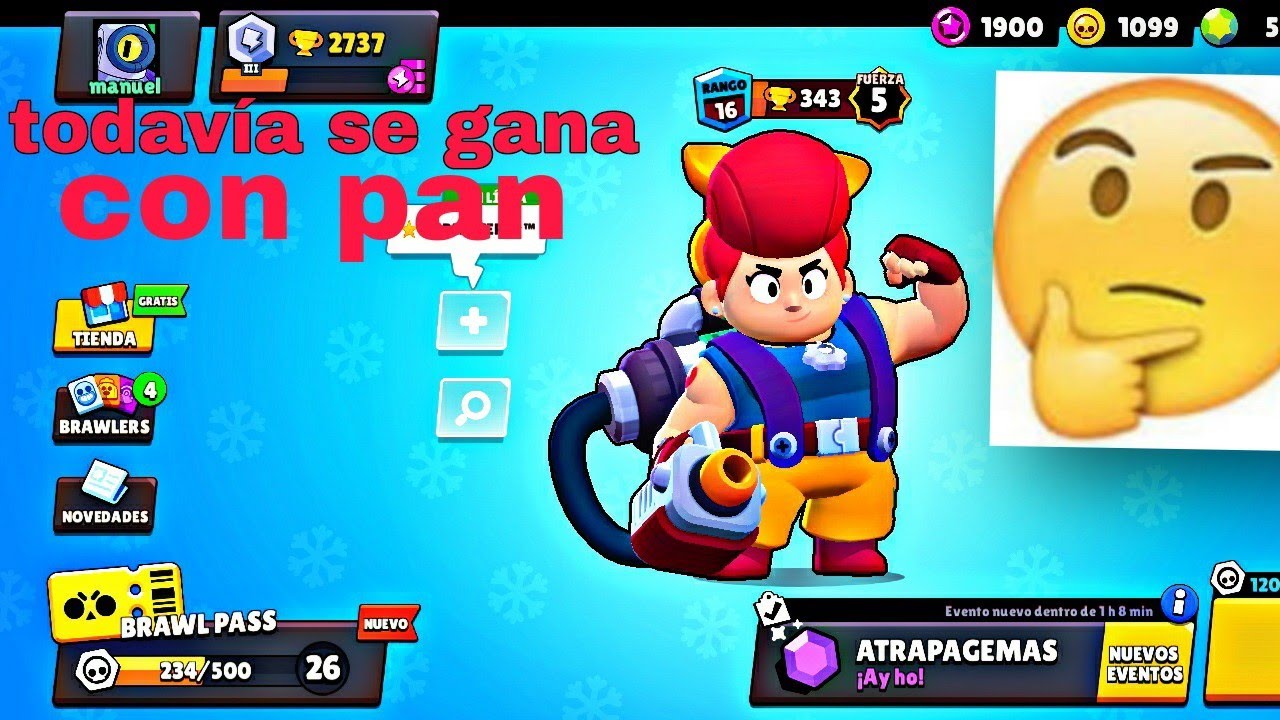 Pan en brawl stars - YouTube
