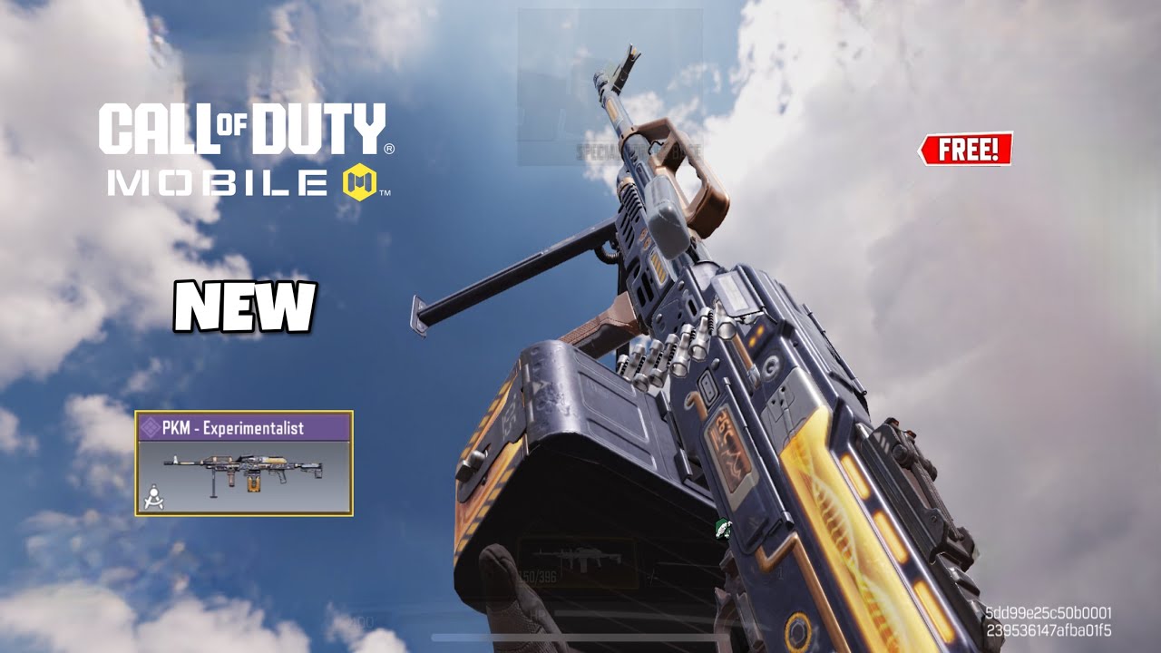 *NEW* FREE PKM - Experimentalist Gameplay on COD Mobile!! - 20,000 ...