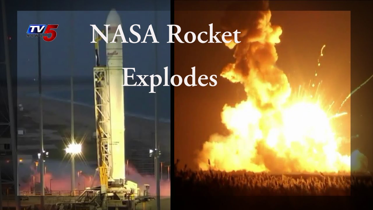 NASA rocket explodes moments after lift-off : TV5 News - YouTube