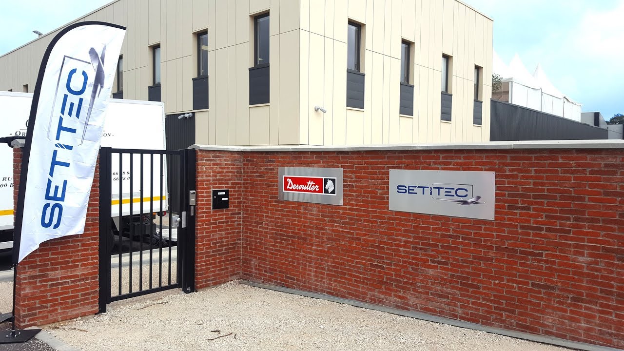 Inauguration of the Setitec - Desoutter Aerospace Center - YouTube