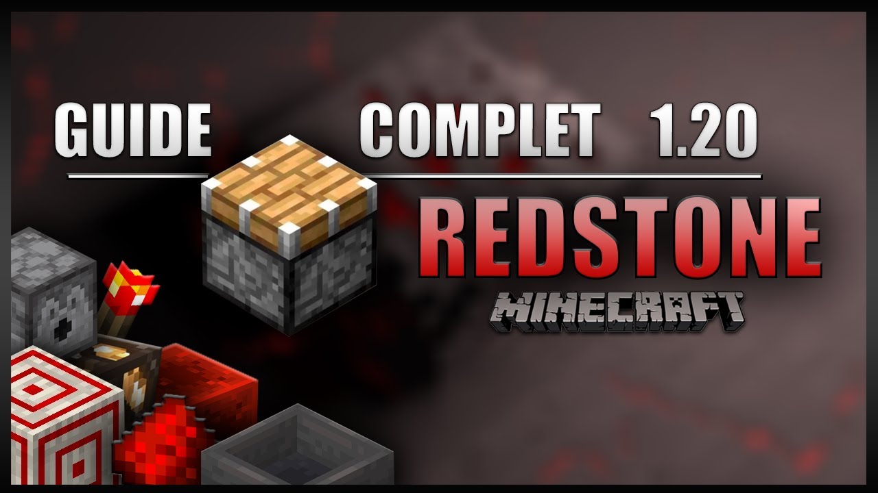 Le guide ULTIME sur la REDSTONE en 1.20 sur Minecraft en SURVIE ...