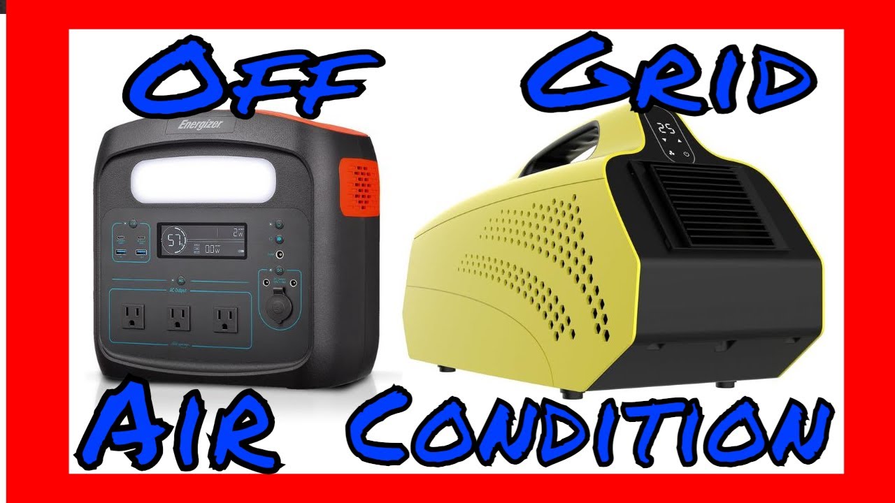 Denbig Portable Air Conditioner Off Grid ? Using With a Solar Or Power ...
