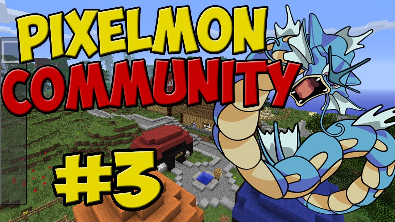 HOLY FUDGE EEN GYARADOS - Pixelmon Community #3 - YouTube