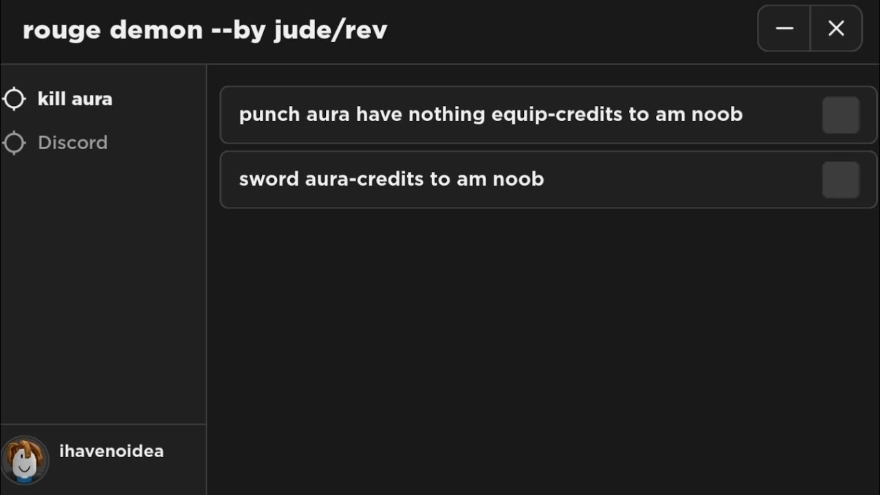 Rogue Demon KillAura Script for Arceus X , Fluxus and Delta ( OP ...