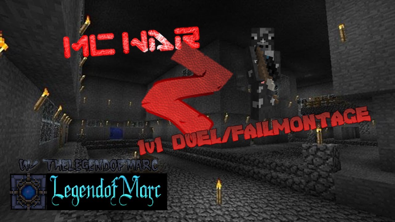 MCWARZ- MINECRAFT GUN DUEL W/ Jman and TheLegendOfMarc - YouTube