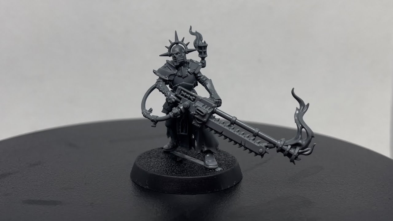 Warhammer 40K Adepta Sororitas Ministorum Priest with Vindicator build ...
