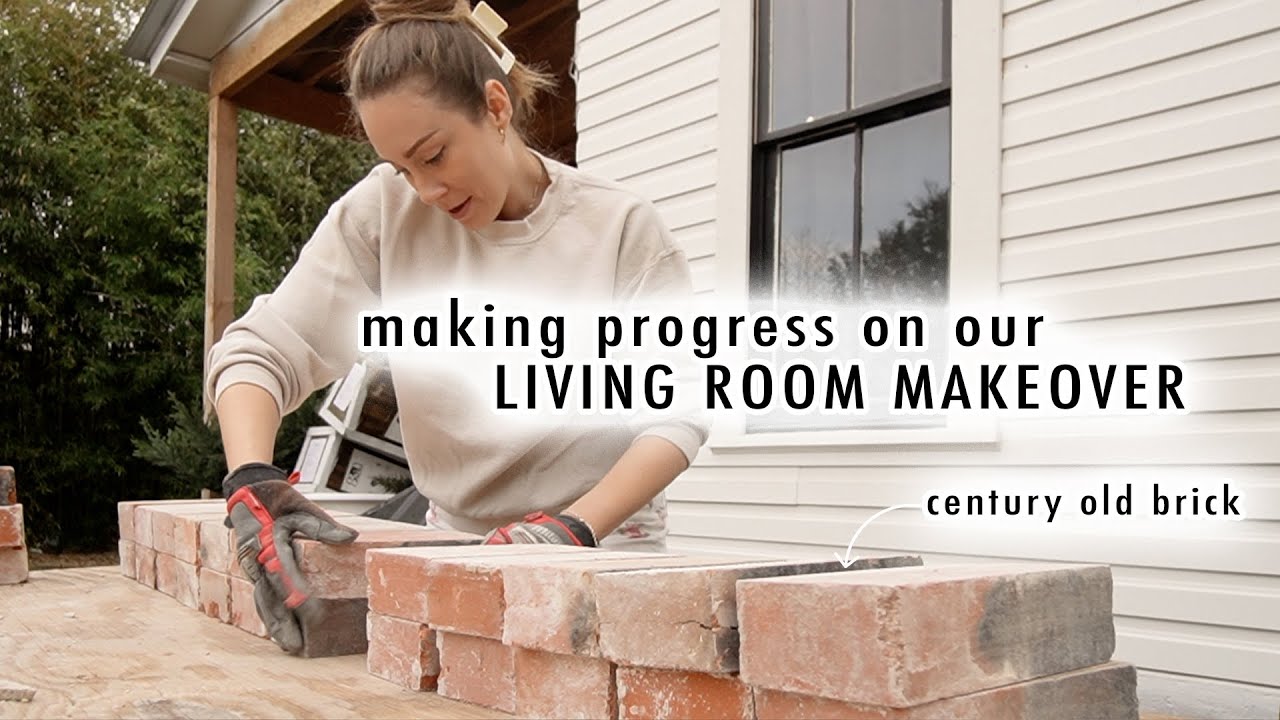 making progress on our living room renovation + behind the scenes | XO, MaCenna Vlogs - YouTube