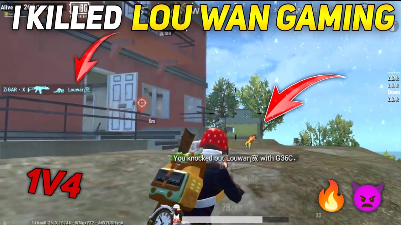 I KILLED LOU WAN GAMING | MY MATCH IN LOU WAN🔥@LouWangaming vs ...