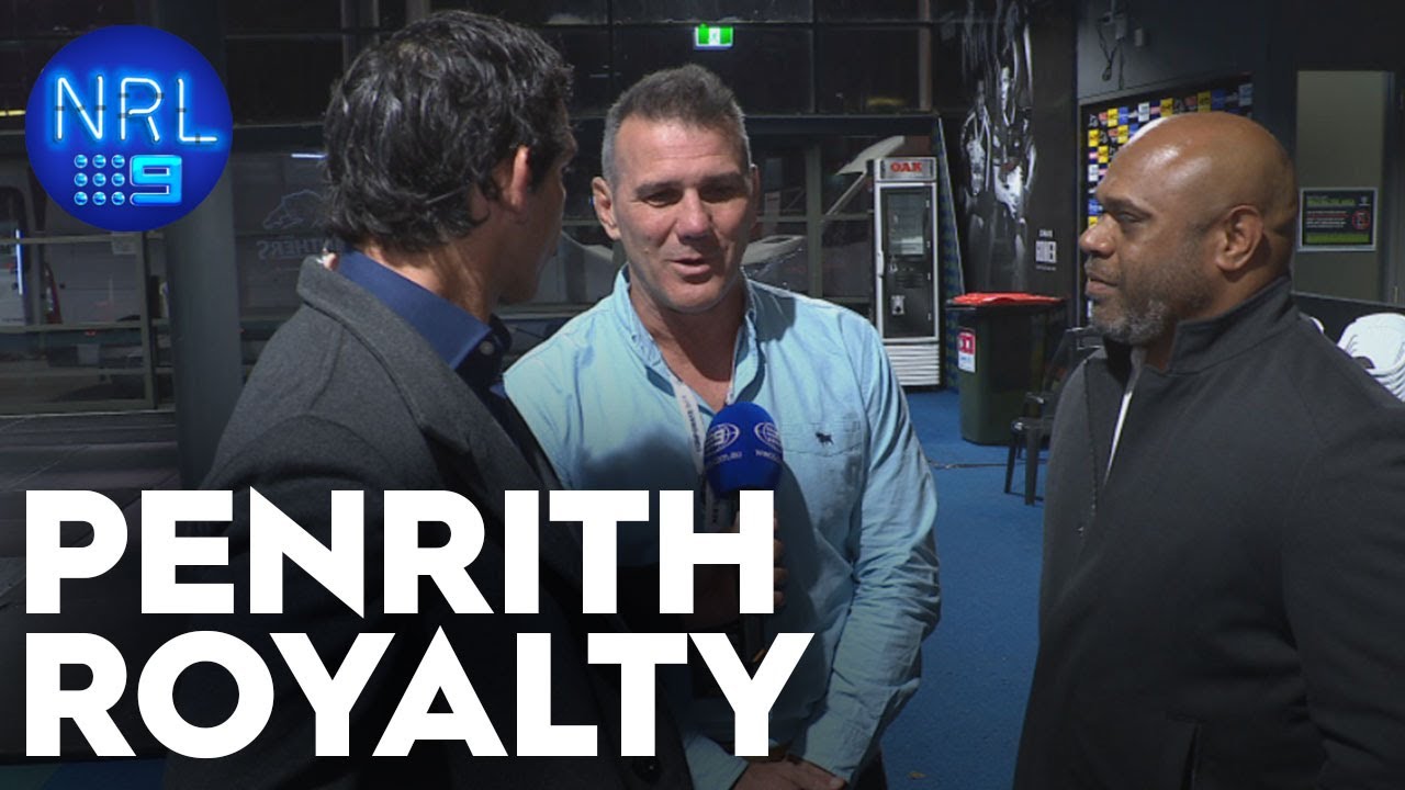 JT runs into Panthers' legends Scott Sattler and Rhys Wesser: In the ...
