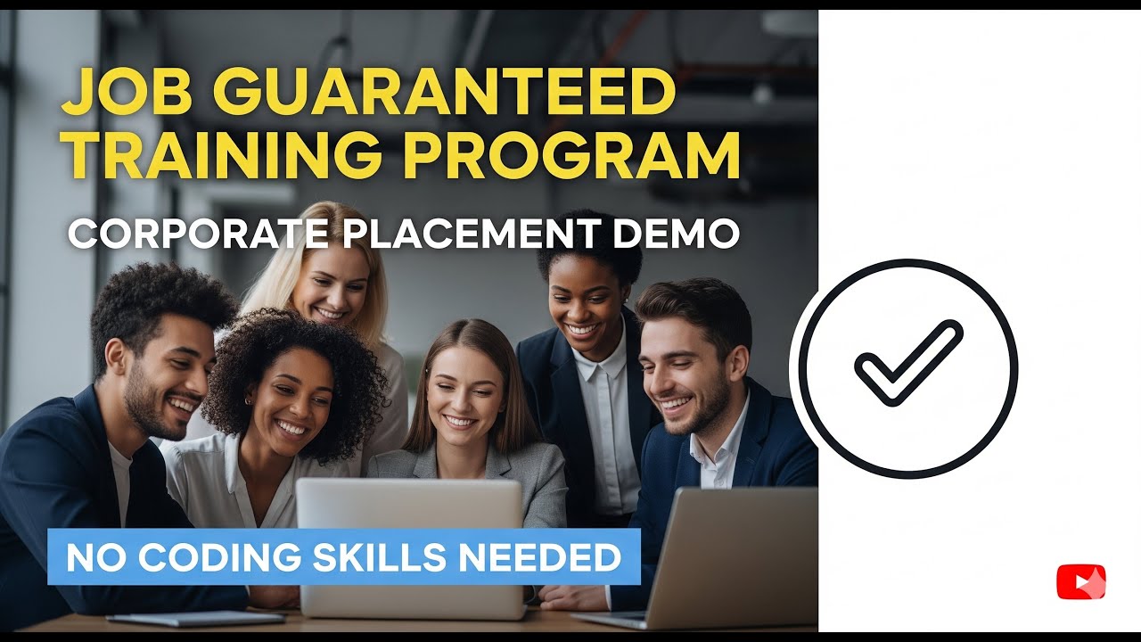🚀 Corporate & Placement Job Guaranteed Training Demo | No Coding ...