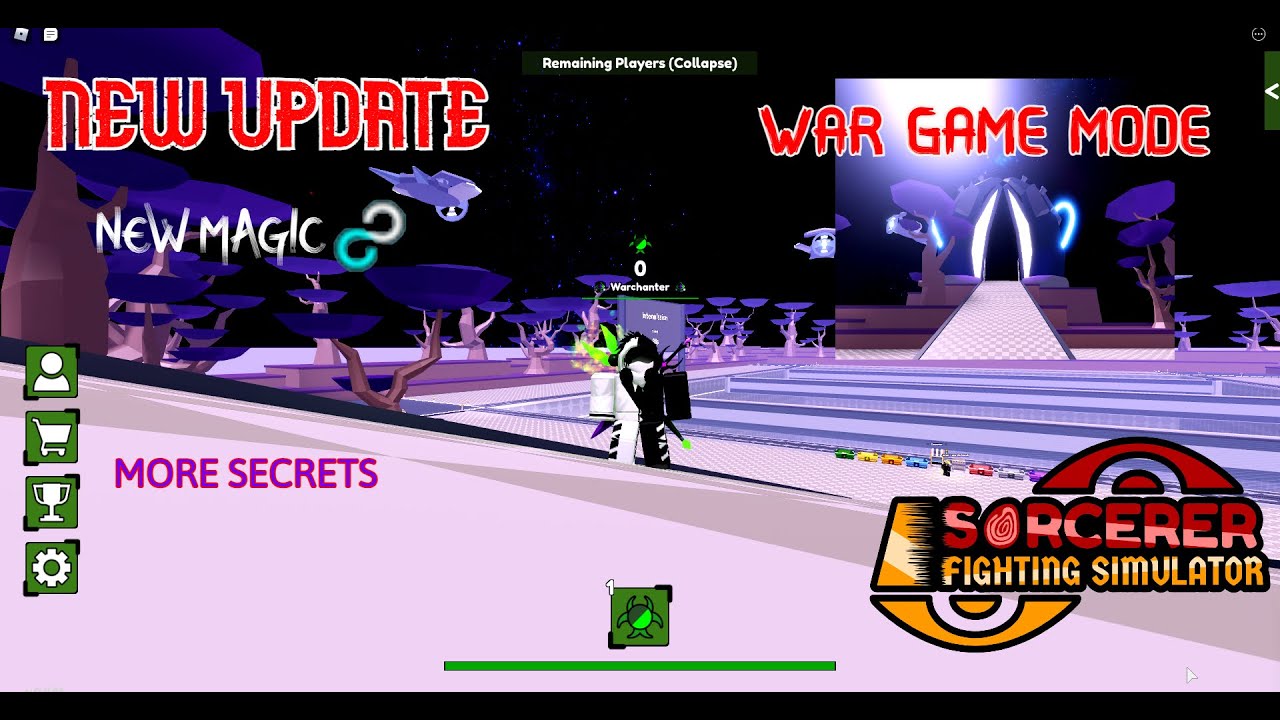 NEW WAR MODE UPFATE IN SORCERER FIGHTING SIMULATOR - YouTube