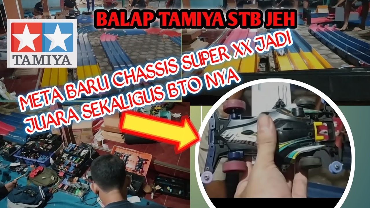 BALAP TAMIYA STB (STANDAR TAMIYA BOX) CHASSIS SUPER XX JADI JUARANYA ...