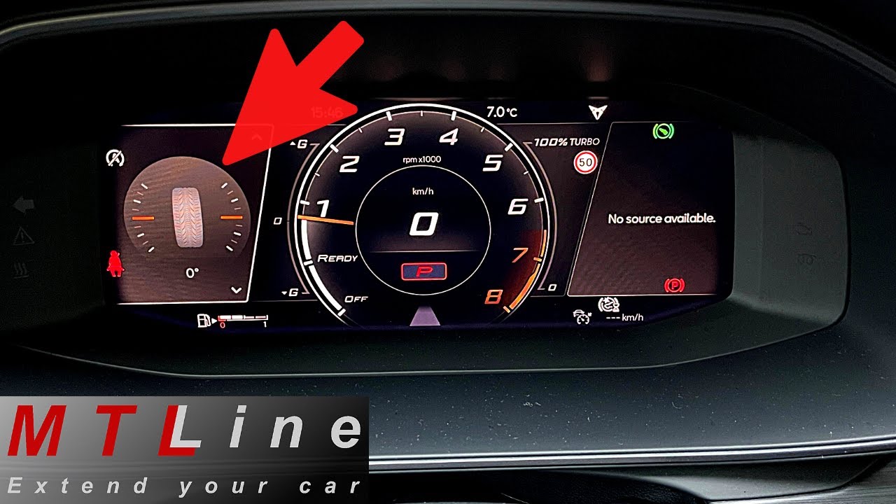 Cupra Formentor VZ, MY2022 - steering angle display activation ...
