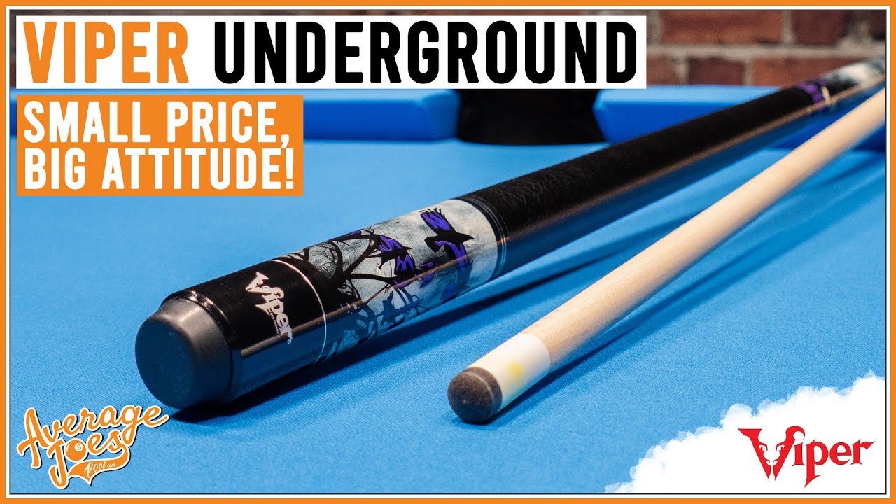 Viper Underground - Small Price, Big Attitude! | Full Pool Cue Review ...