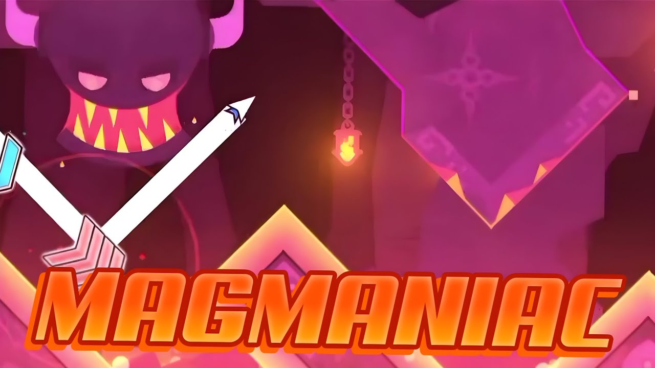 "Magmaniac" by Whirl | Geometry Dash Weekly Demon #11 - YouTube