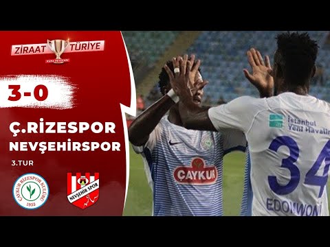 Çaykur Rizespor 3-0 Nevşehirspor Gençlik Maç Özeti (Ziraat Türkiye Kupası 3.Tur) / 21.09.2017