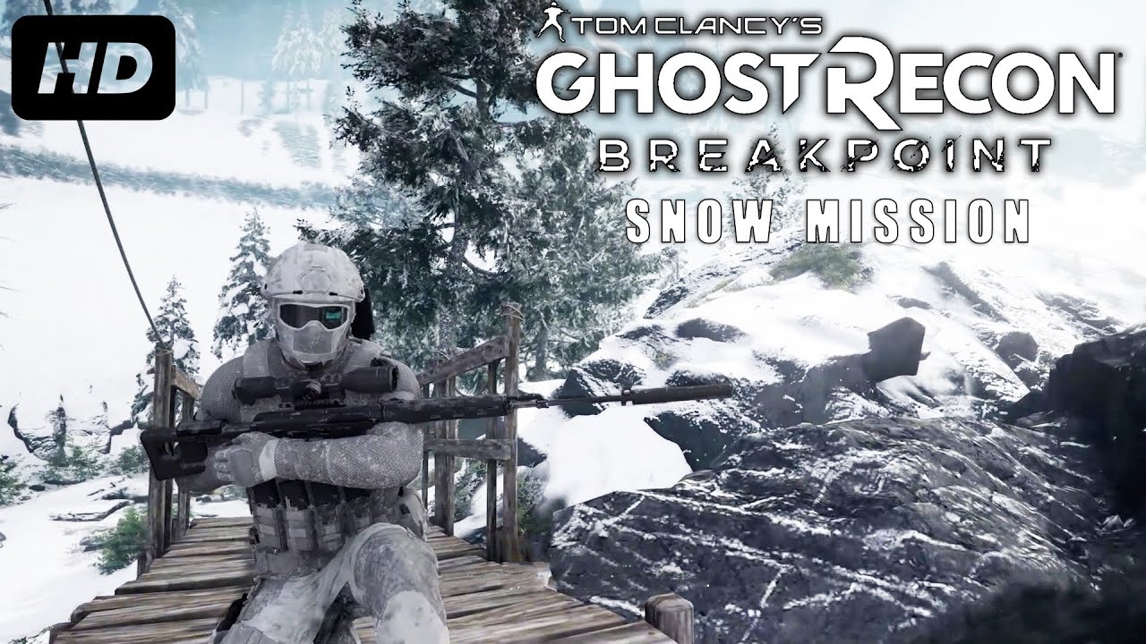 Ghost Recon Breakpoint SNOW Mission / ULTRA GRAPHICS - YouTube