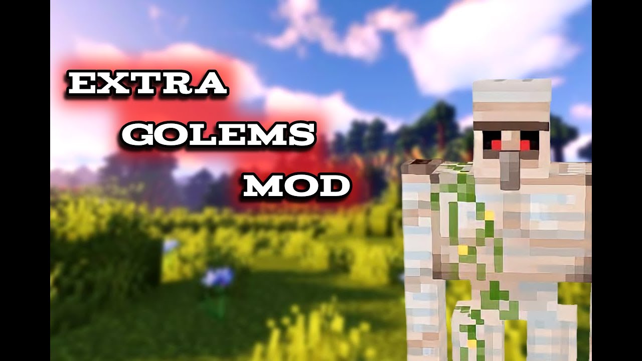 Descargar Extra Golems Mod 1.8.9/1.19.2 || Golems de distintos materiales - YouTube