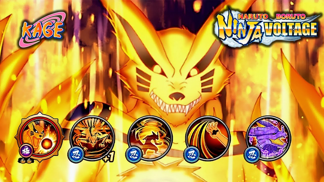 NxB NV: All Kurama Jutsu Narukage Solo Attack Mission - YouTube