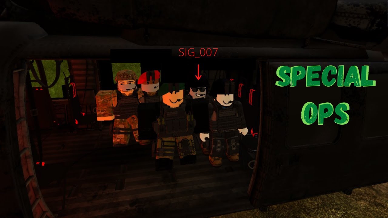 Playing Special Ops In Roblox !!!!! - YouTube