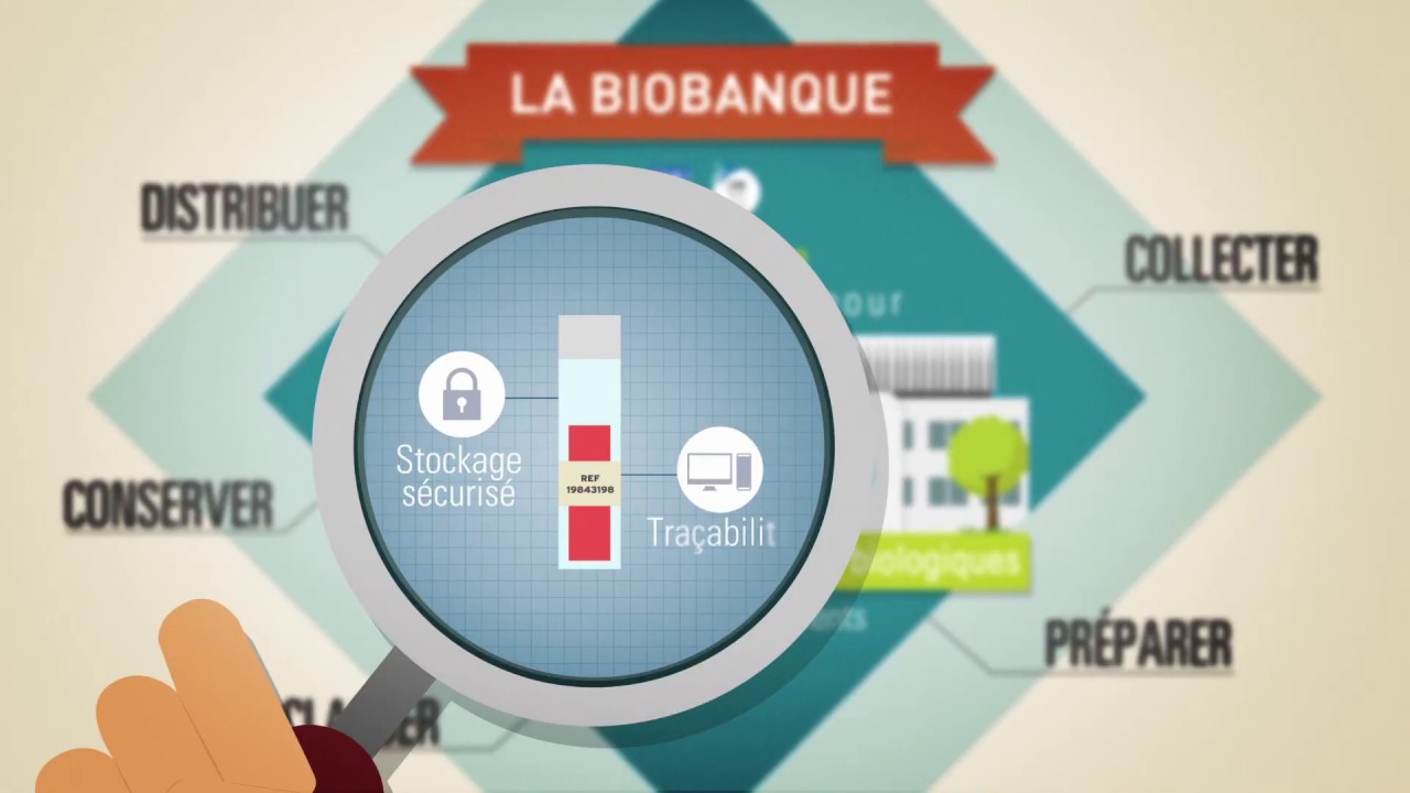 CHU Biobanque - YouTube